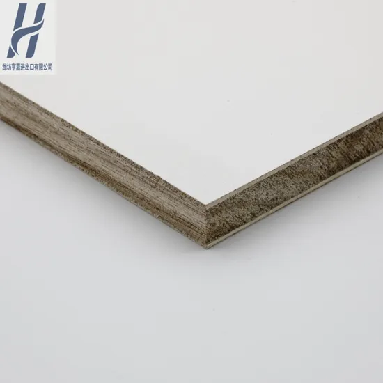 High Quality Melamine Faced Blockboard Laminated Solid Wood Board ...